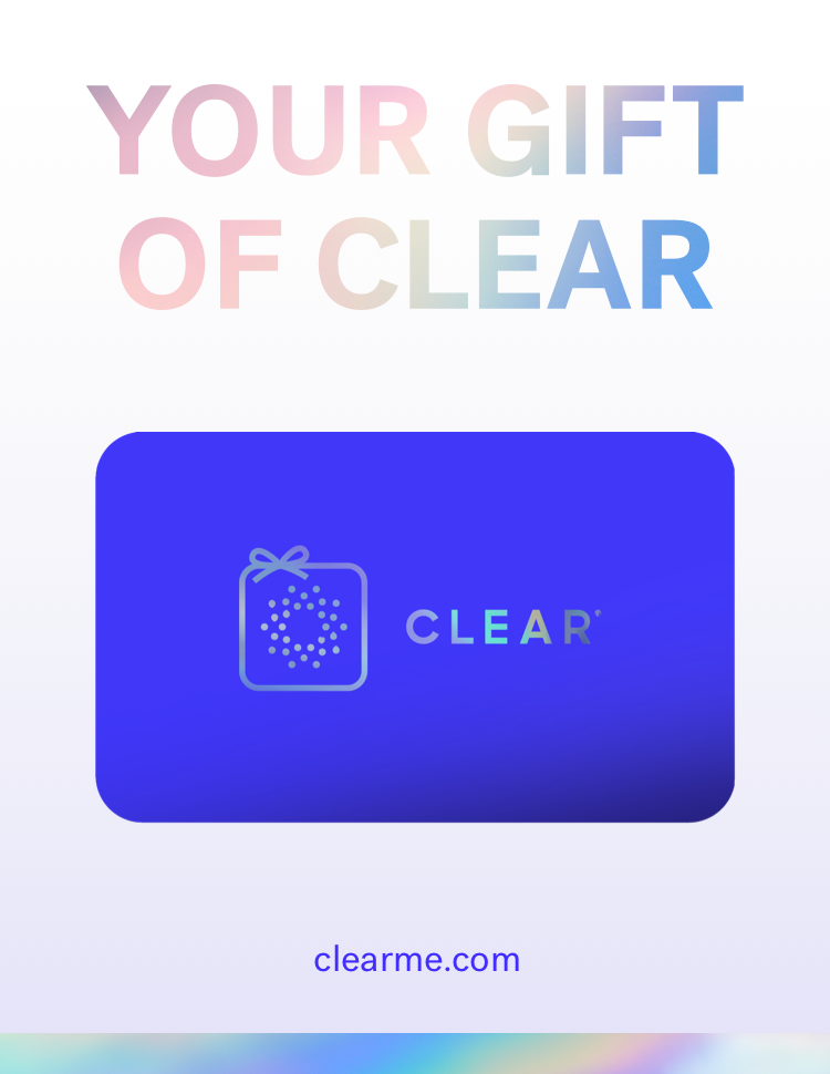 CLEAR - Send a Gift Card